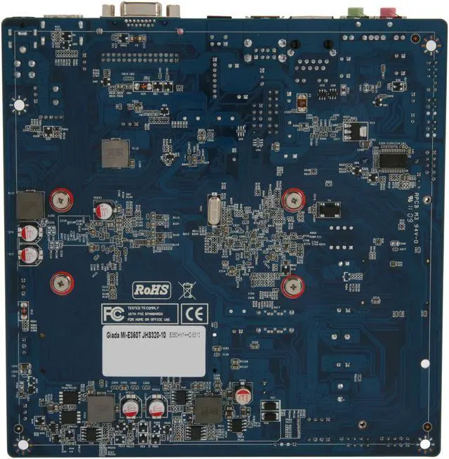 Giada MI-E350T-01 AMD E-350 APU (1.6GHz, Dual-Core) Mini ITX ...