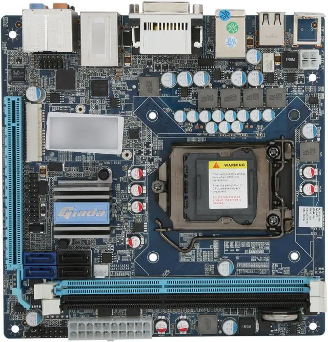 Giada MI-H67-01 LGA 1155 Mini ITX Intel Motherboard - Newegg.com