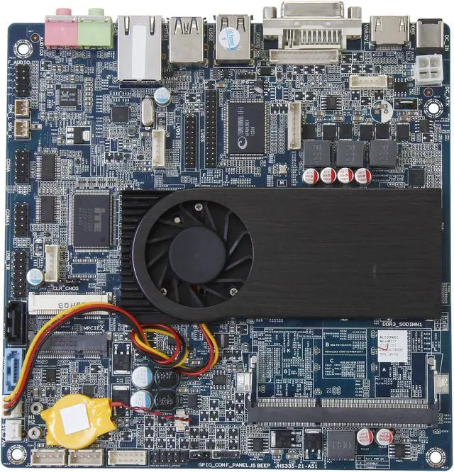 Giada MI-HM77T Intel Core i3-3217U 1.80 GHz Mini ITX Motherboard / CPU ...