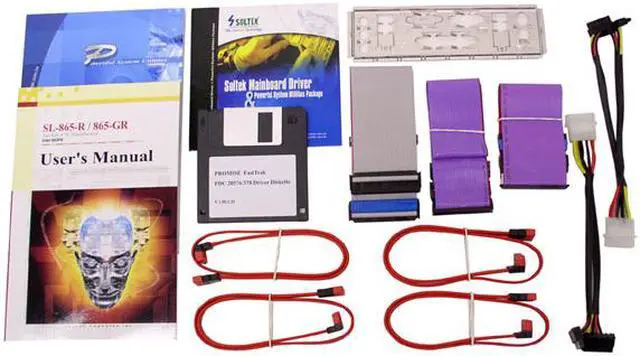 SOLTEK SL-865-GR Socket 478 ATX Intel Motherboard - Newegg.com