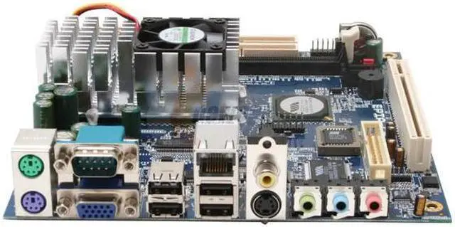 VIA EPIA-CN13000G 1.3GHz VIA C7 nanoBGA2 Embedded Processor Mini ITX Motherboard / CPU Combo ...