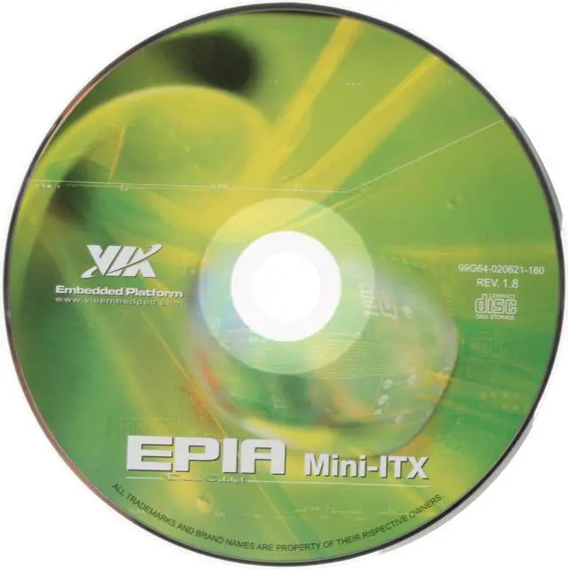VIA / VPSD EPIA-M10000G VIA C3 / VIA Eden EBGA 1GHz processor Mini ITX ...