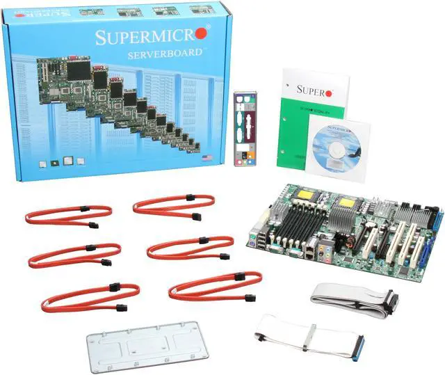 SUPERMICRO MBD-X7DAL-E+-O ATX Server Motherboard - Newegg.com