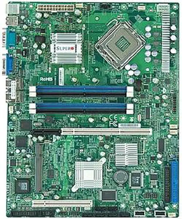 Supermicro X7SBi Server Motherboard - Intel Chipset - Socket T LGA-775 ...