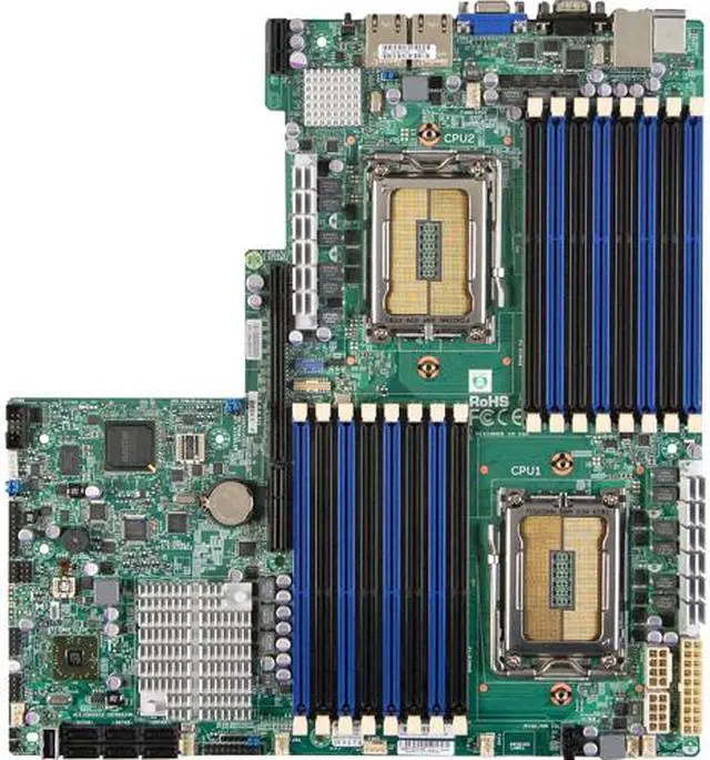 Supermicro H8DGU Server Motherboard - AMD SR5670 Chipset - Socket G34 ...