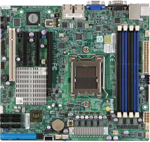 Supermicro H8SCM-F Server Motherboard - AMD SR5650 Chipset - Socket C32 ...