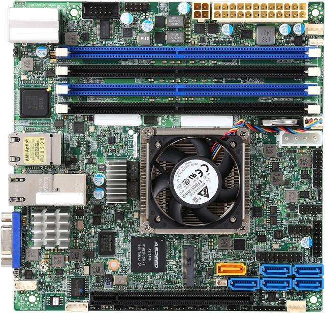 SUPERMICRO MBD-X10SDV-TLN4F-O Mini ITX Server Motherboard SUPERMICRO MBD-X10SDV-TLN4F-O Mini ITX Server Motherboard