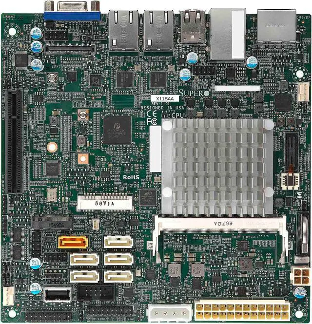 SUPERMICRO MBD-X11SAA-O Intel Pentium Processor N4200 Mini ITX ...