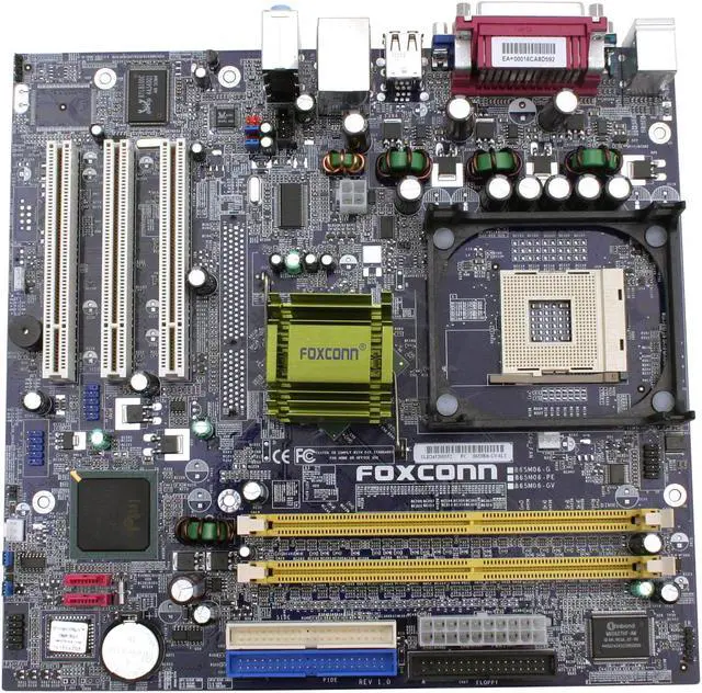 Foxconn 865M06-GV-6LS Socket 478 Micro ATX Intel Motherboard - Newegg.com