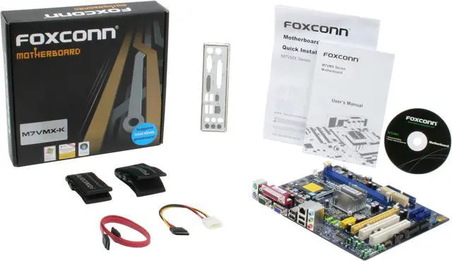 Foxconn M7VMX-K LGA 775 Micro ATX Intel Motherboard - Newegg.com