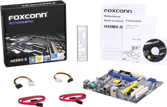 Foxconn H55MX-S LGA 1156 Micro ATX Intel Motherboard - Newegg.com