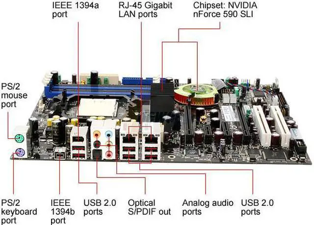 EVGA 122-M2-NF59 AM2 ATX AMD Motherboard - Newegg.com
