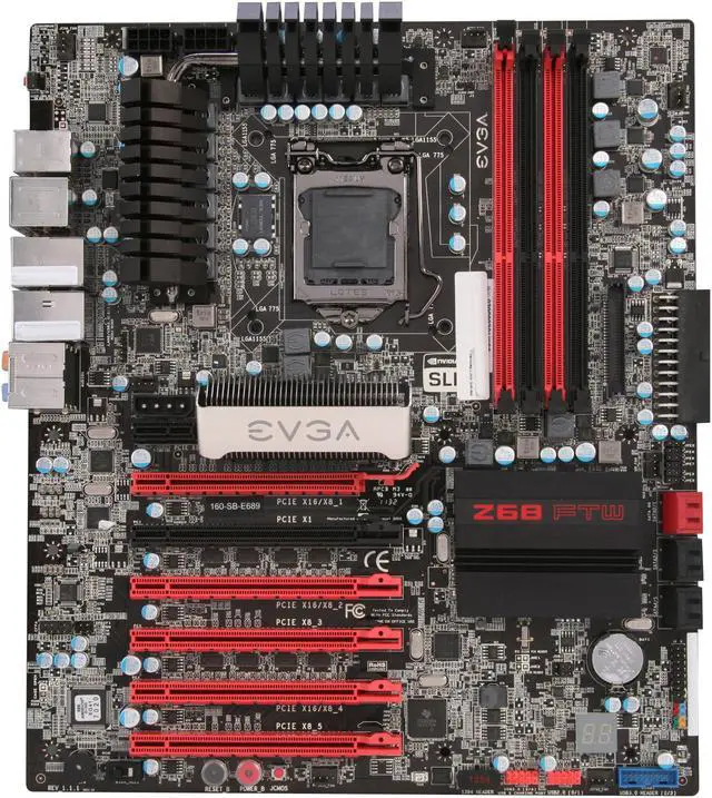 Refurbished: EVGA 160-SB-E689-RX LGA 1155 Extended ATX Intel ...