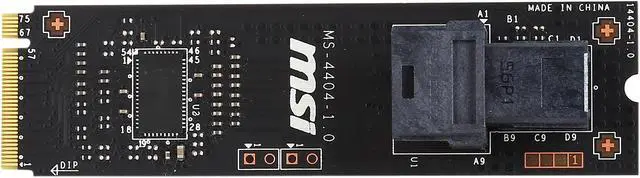 MSI Model Turbo U.2 Host Card Accessory - Motherboard - Newegg.com