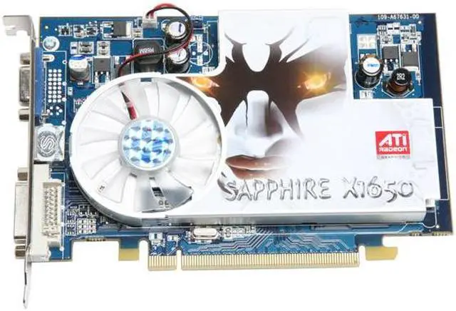 SAPPHIRE Radeon X1650 Graphics Card 194L - Newegg.com