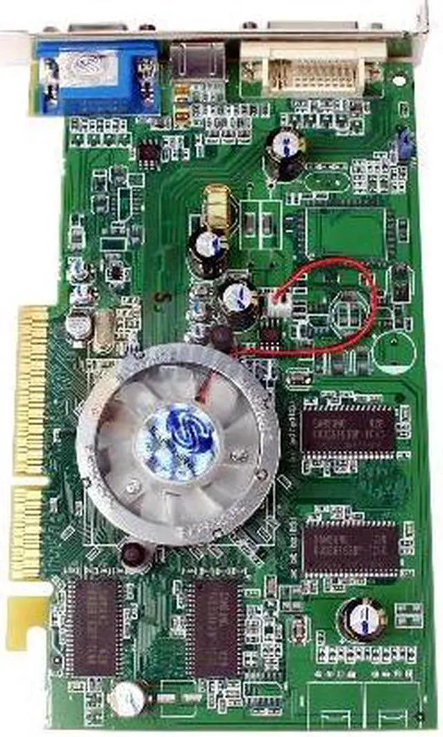 SAPPHIRE 100561L Radeon 9600PRO 128MB 128-bit DDR AGP 4X/8X Video Card ...