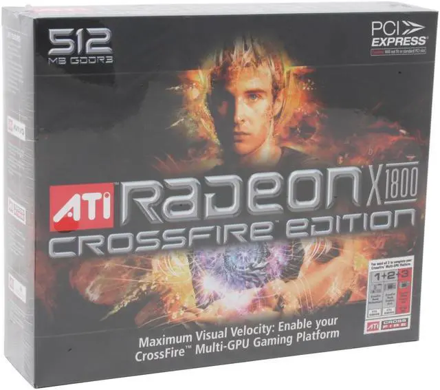 Open Box: ATI Radeon X1800 CrossFire Edition Graphics Card 100-435716 ...