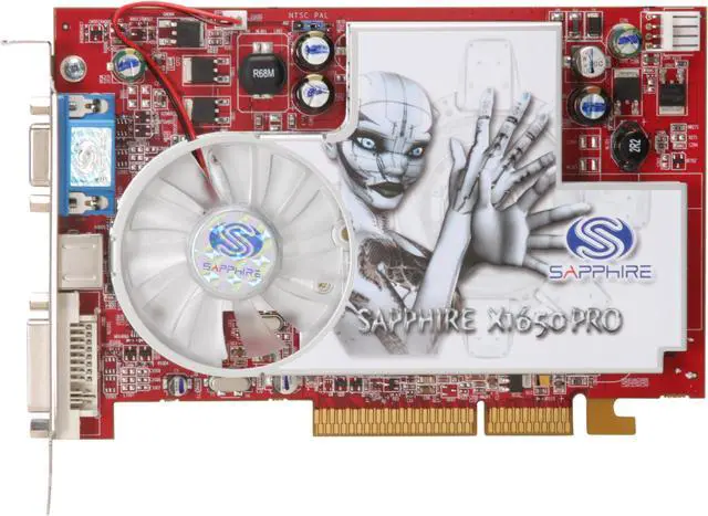 SAPPHIRE Radeon X1650 Graphics Card 1009 - Newegg.com