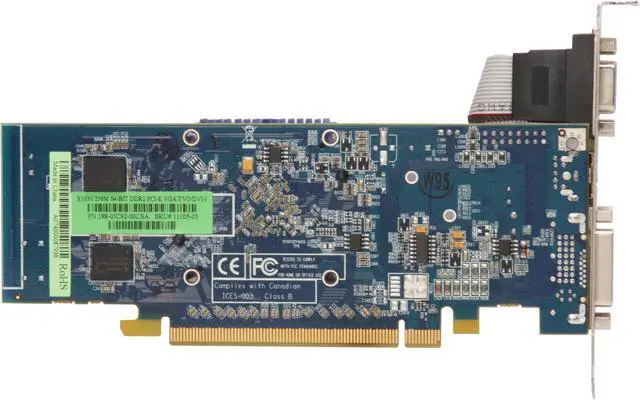 SAPPHIRE Radeon X1650 Graphics Card 1018L - Newegg.com