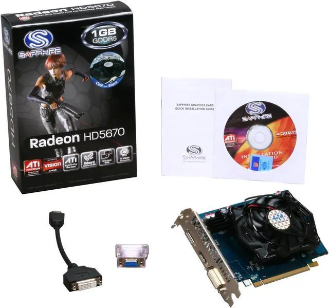 SAPPHIRE Radeon HD 5670 Graphics Card 100289-2L - Newegg.ca