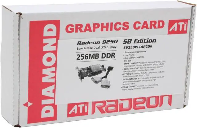 DIAMOND Radeon 9250 Graphics Card S9250PLDM256 - Newegg.com