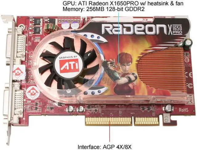 DIAMOND Viper Radeon X1650PRO Graphics Card X1650AGP256SB - Newegg.com