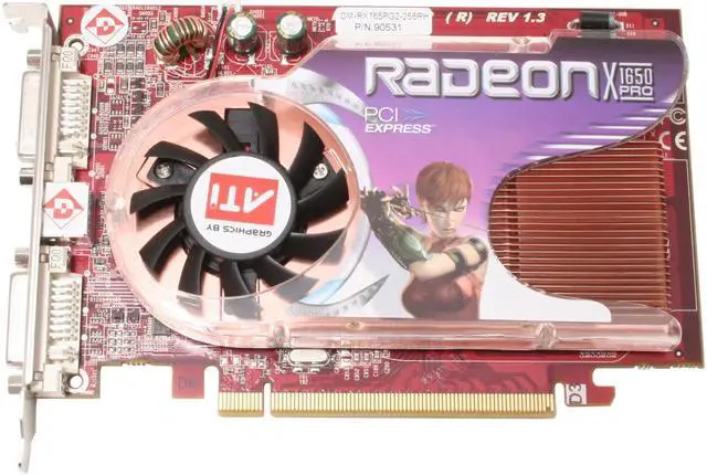 DIAMOND Viper Radeon X1650PRO Graphics Card X1650PCIE256SB - Newegg.com