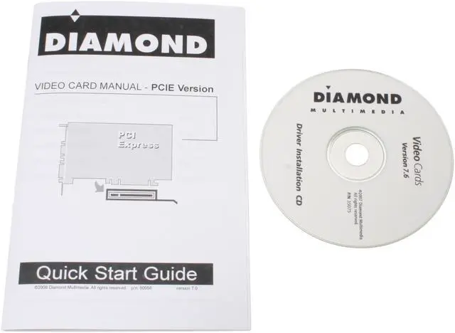 DIAMOND Radeon X1550 Graphics Card X1550PCIE256SB - Newegg.com