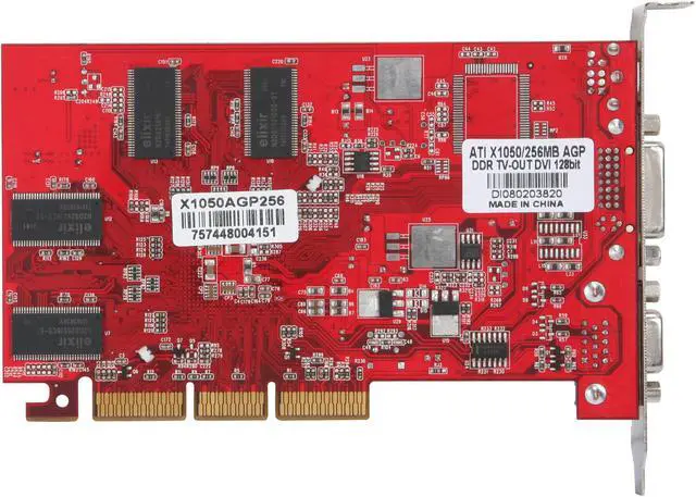 DIAMOND Stealth Radeon X1050 Graphics Card X1050AGP256SB - Newegg.com