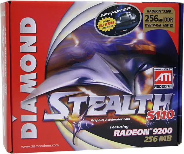 DIAMOND Radeon 9200 Graphics Card Stealth S110 - Newegg.com
