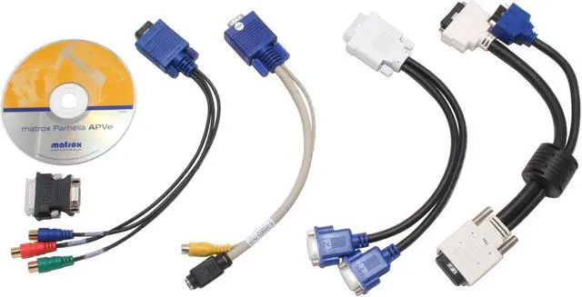 Open Box: Matrox Parhelia APVe PH-E128APV 128MB DDR PCI Express x16 ...