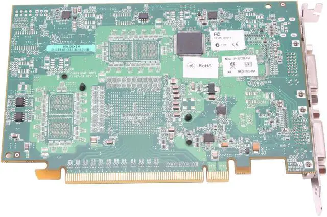 Matrox Parhelia APVe PH-E128APVF 128MB DDR PCI Express x16 Graphics ...