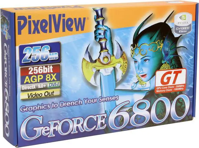 PROLINK GeForce 6800GT Graphics Card PV-N40GA(256JD) - Newegg.com