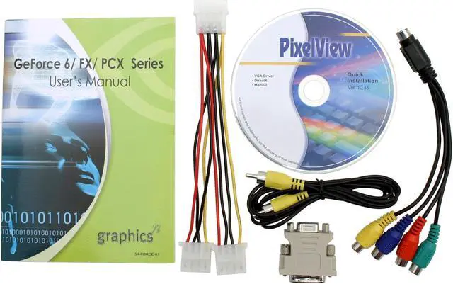 Open Box: PROLINK GeForce 6600GT Graphics Card PV-N43UA(128KD) - Newegg.com