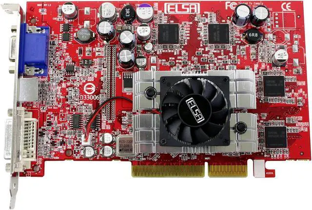 Open Box: ELSA Radeon 9600XT Graphics Card 960XT 128B DTV - Newegg.com