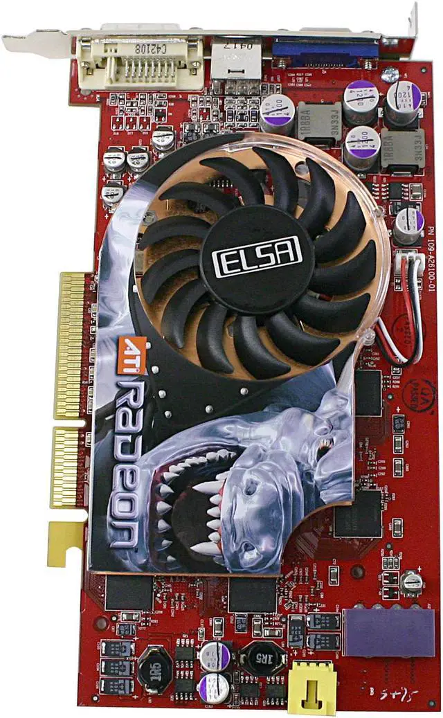 ELSA Radeon X800XT Graphics Card X80 XT P 256B Vivo - Newegg.com