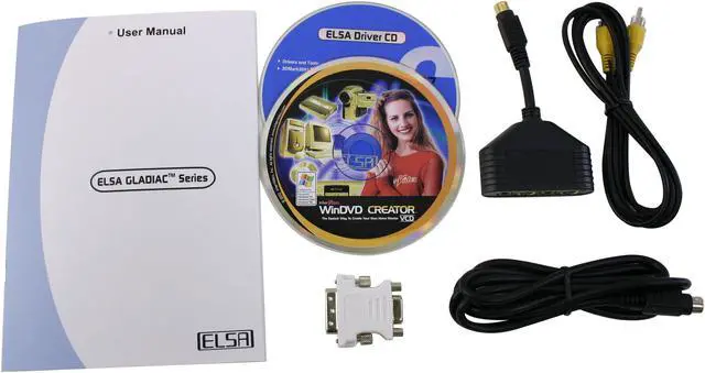 ELSA GeForce FX 5700 Graphics Card FX 736 256T VIVO - Newegg.com