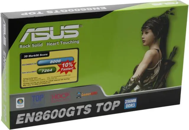 ASUS GeForce 8600 GTS Graphics Card EN8600GTS TOP/HTDP/256M - Newegg.com