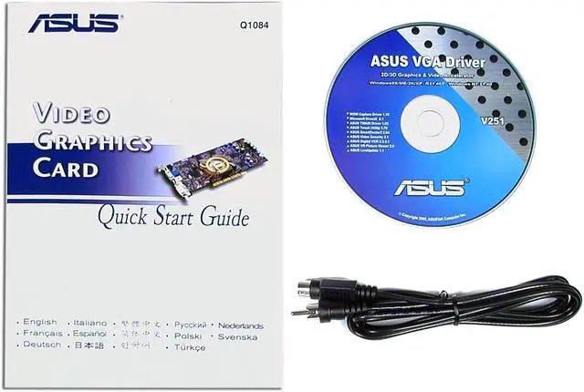 ASUS GeForce4 MX440-8X Graphics Card V9180Magic - Newegg.com