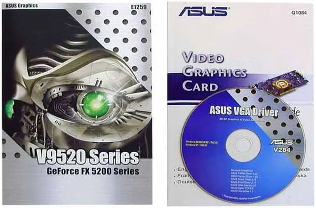 Open Box: ASUS GeForce FX 5200 Graphics Card V9520Magic/128MB - Newegg.com