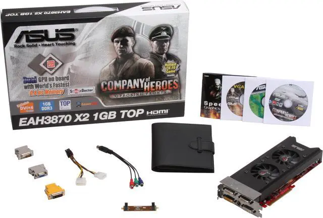 ASUS Radeon HD 3870 X2 Graphics Card EAH3870X2 TOP/G/3DHTI/1G - Newegg.com