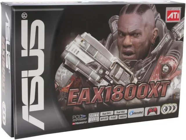 ASUS Radeon X1800XT Graphics Card EAX1800XT/2DHTV/512M - Newegg.com