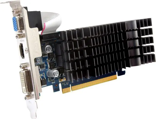 Refurbished: ASUS GeForce 8400 GS Graphics Card 8400GS-SL-512MD3 ...