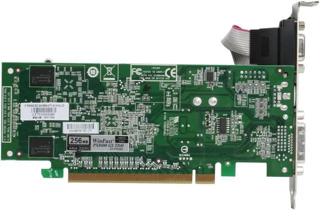 Leadtek GeForce 8400 GS Graphics Card WinFast PX8400GS TDH Extreme - Newegg.com