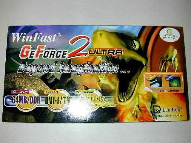 Leadtek GeForce 2 Ultra Graphics Card LRI2845 - Newegg.com