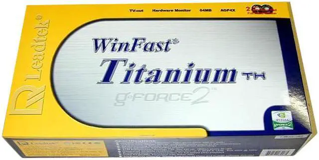 Open Box: Leadtek GeForce2 Ti Graphics Card LR2842 - Newegg.com