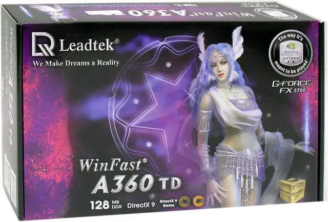 Leadtek GeForce FX 5700 Graphics Card WinFast A360 TD - Newegg.com