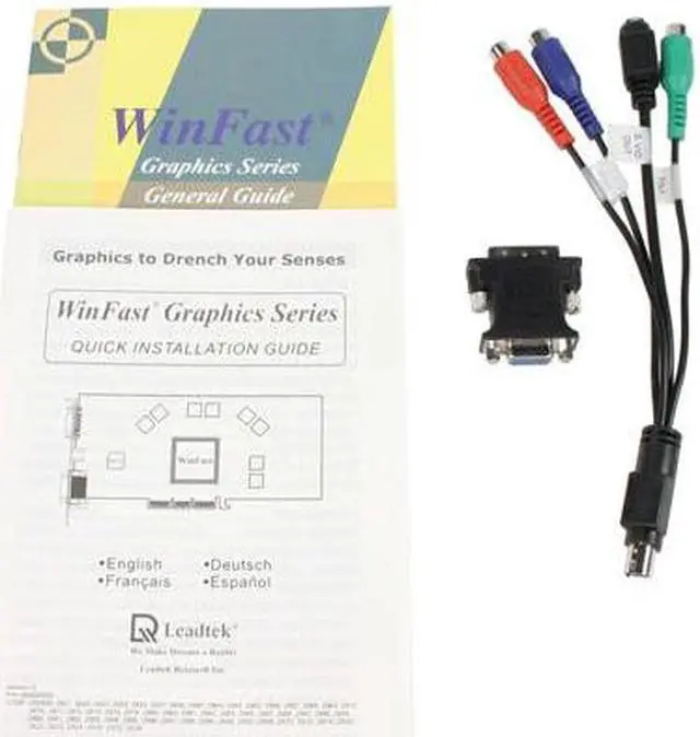 Leadtek PX6800TDH GeForce 6800 256MB 256-bit DDR PCI Express x16 SLI ...