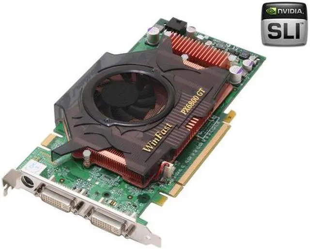 Open Box: Leadtek GeForce 6800GT Graphics Card PX6800-GTTDH - Newegg.com