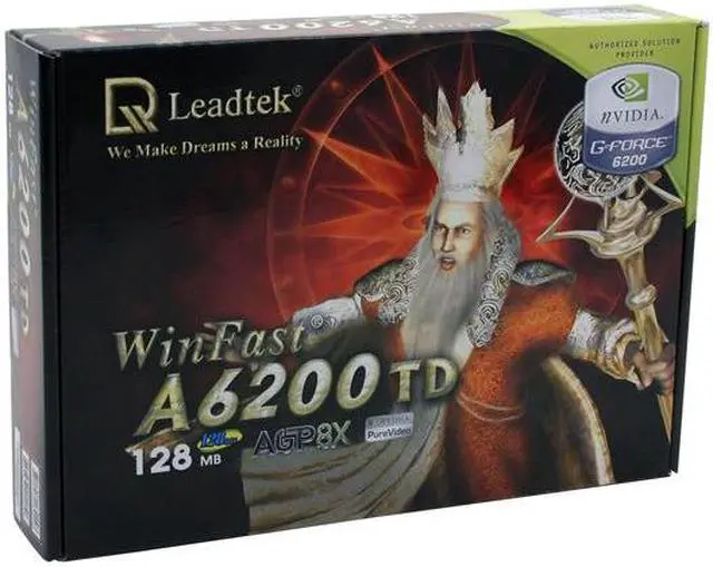 Leadtek GeForce 6200 Graphics Card A6200 128 TD - Newegg.com